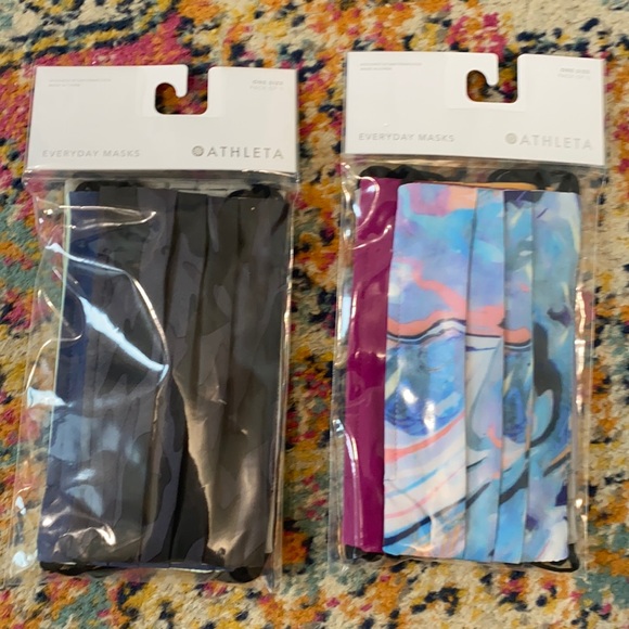 Athleta | Accessories | 2 Athleta Everyday Face Masks Masks Camo Multi ...